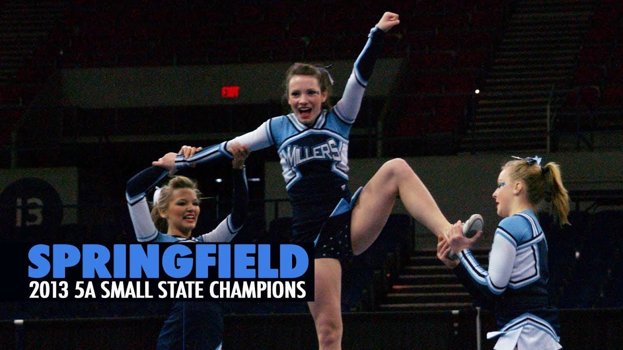 Springfield Cheerleading team wins 2013 Class 5A Division state title ...
