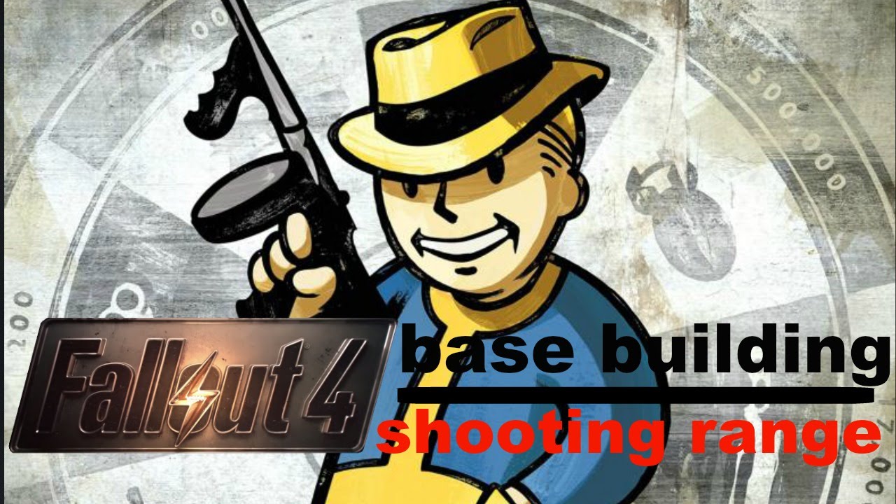 BUILDING A SHOOTING RANGE | FALLOUT 4 BASE BUILDING - YouTube