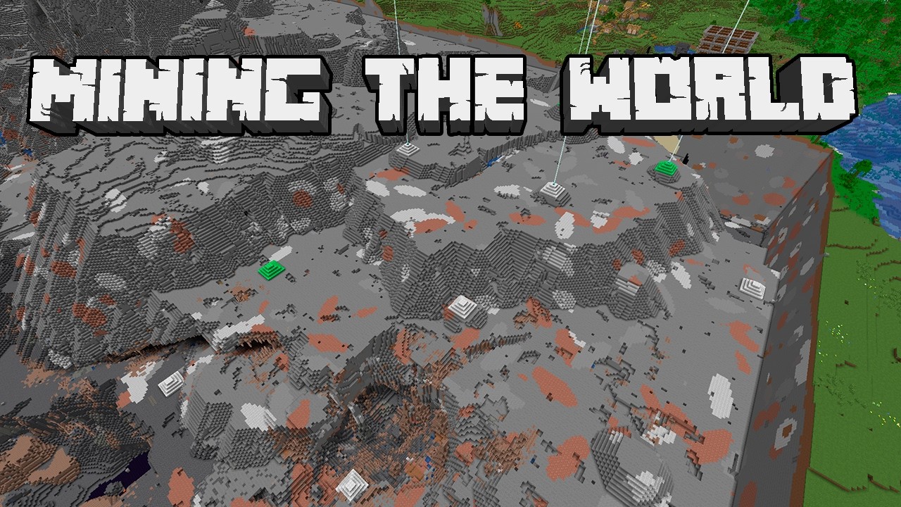 Exposing a Lava Lake While Mining a World in Minecraft [143] - YouTube