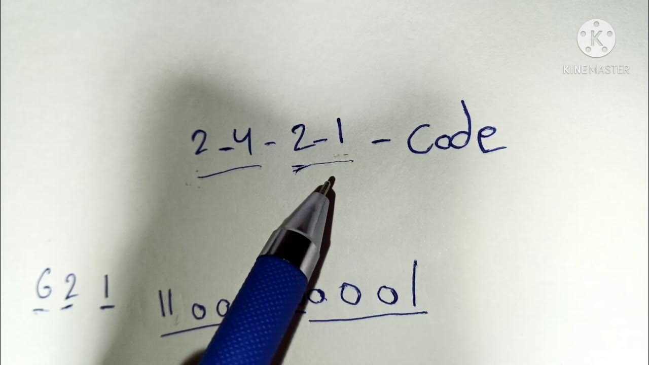 Convert from decimal to 2421 Code - YouTube
