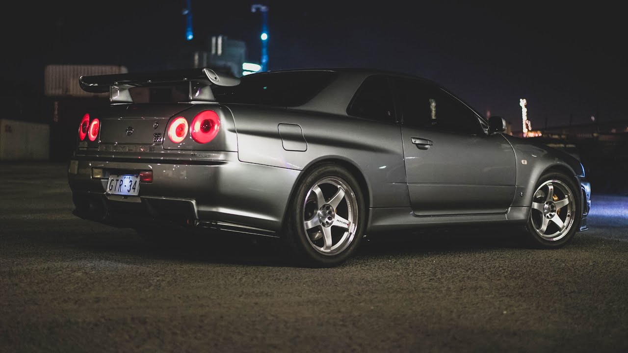 NISSAN SKYLINE R34 GTR | MIDNIGHT | 4K UHD - YouTube