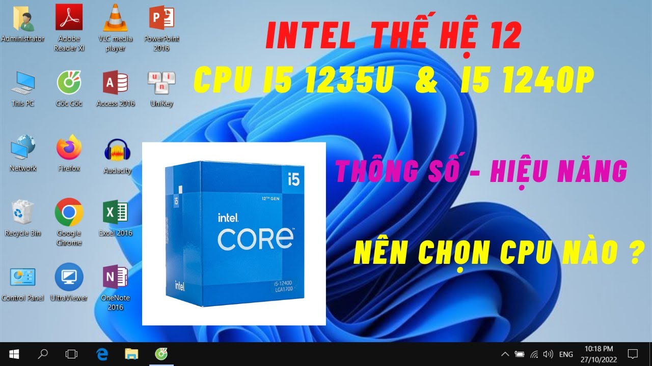Tìm hiểu Thông Số, Hiệu Năng CPU i5 1235U và i5 1240P trên Laptop - Nên ...