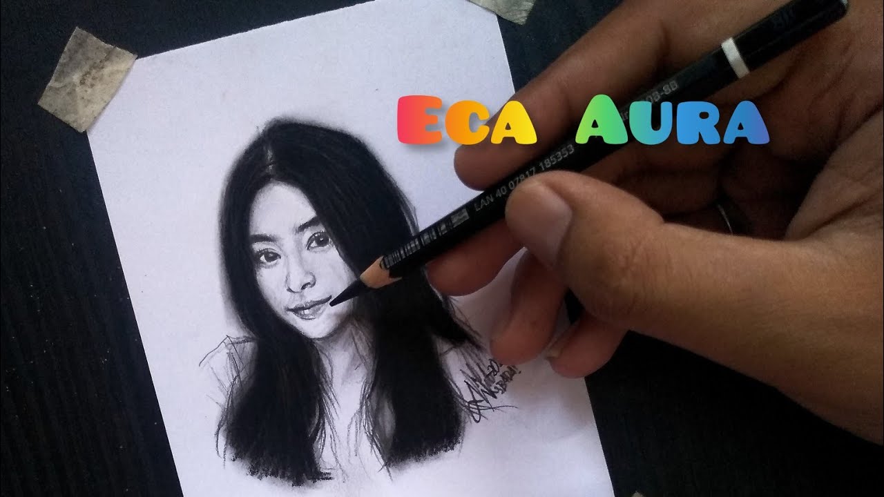 Tutorial Mudah Menggambar Wajah Gadis untuk Pemula | Elsa Japasal - YouTube