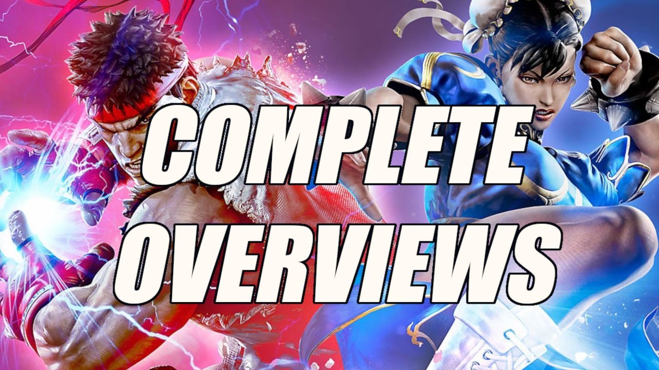 Part 2 : Street Fighter V Complete Character Overviews (How to find a ...