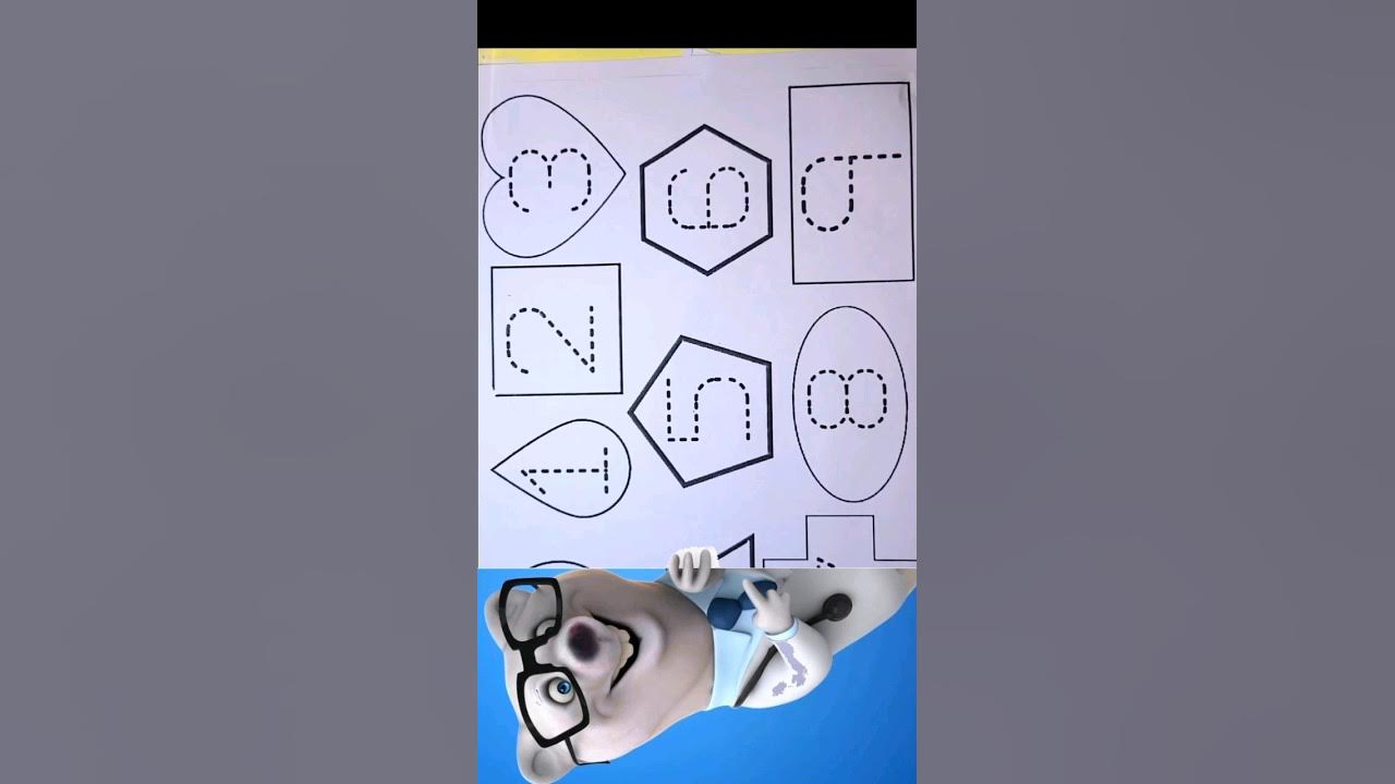 how to draw 2d shape step by step, shapes learning video #shapesdrawing ...