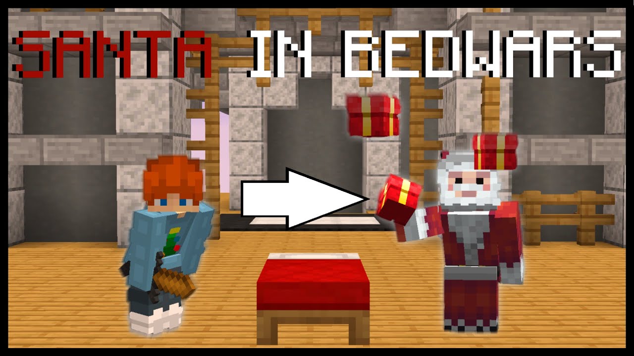 I Became SANTA CLAUS in BEDWARS - YouTube