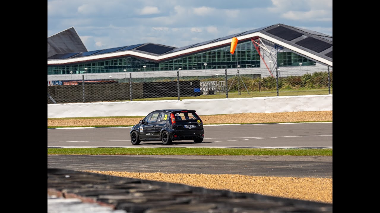 Racing Lap of Silverstone Grand Prix circuit in a Ford Fiesta ST - YouTube