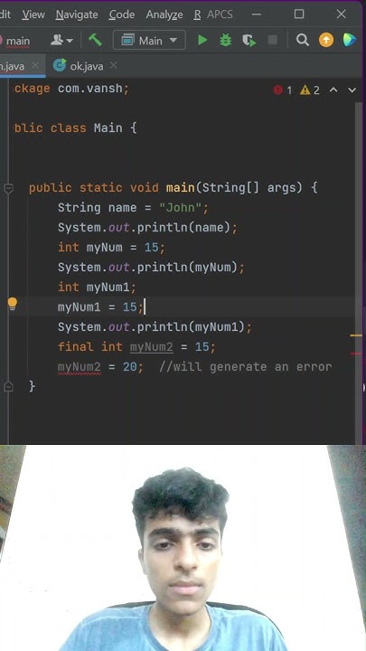 5 Java Variables Java Javaprogramming Javatutorial Computerlanguage Programming Youtube 