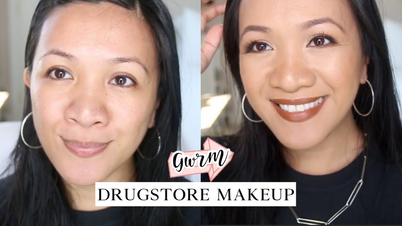 Full Face of Drugstore Makeup | Start to Finish Everyday Makeup GWRM ...