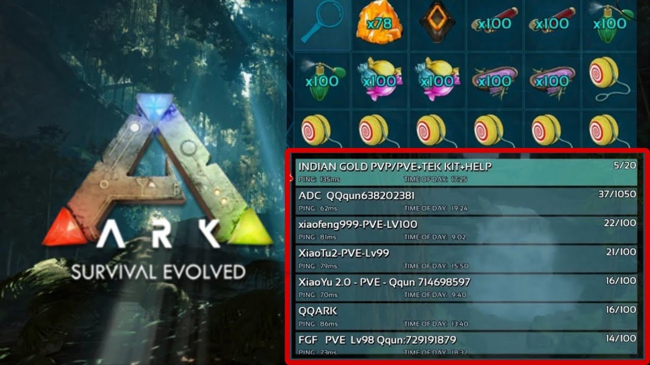 Ark Mobile ( हिंदी ) How to fame unlimited ( any ) items. - YouTube