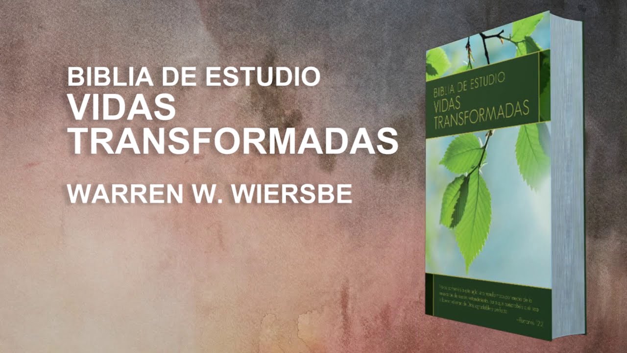 Biblia de Estudio Vidas Transformadas - YouTube
