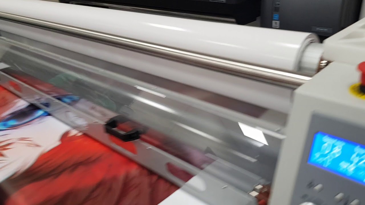 Printed Wrap Lamination in Progress Car Wrap Print Wrap How To Laminate ...