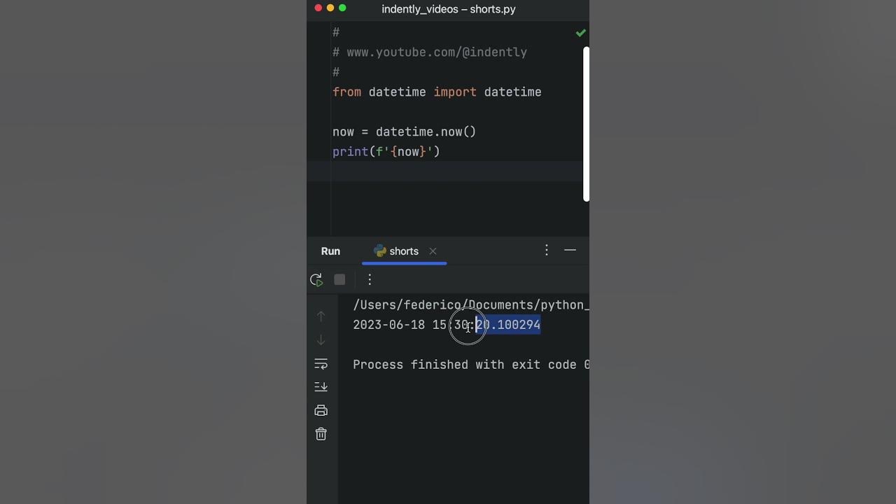 I LOVE THIS Formatting Trick In Python - YouTube