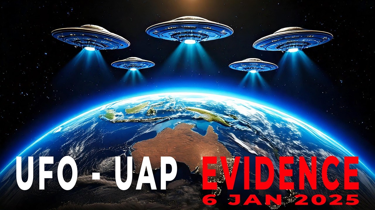 UFO - UAP EVIDENCE | Real UFO Sighting 6 JAN 2025 | New UAP Footage ...