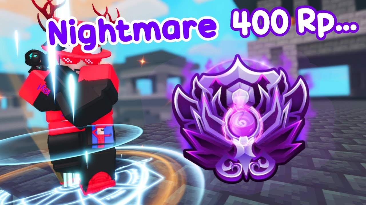 Getting NIGHTMARE RANK In Roblox Bedwars (Roblox Bedwars) - YouTube