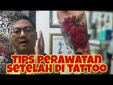 Cara merawat tato baru || tattoo indonesia