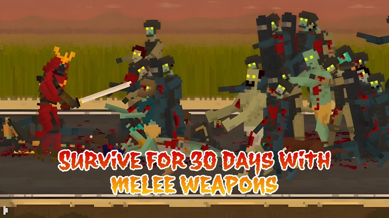 They Are Coming Zombie Defense part 1 | Survive for 30 days with melee ...