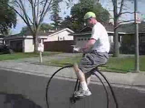 Boneshaker Bike Ride #4 (Penny Farthing) - YouTube