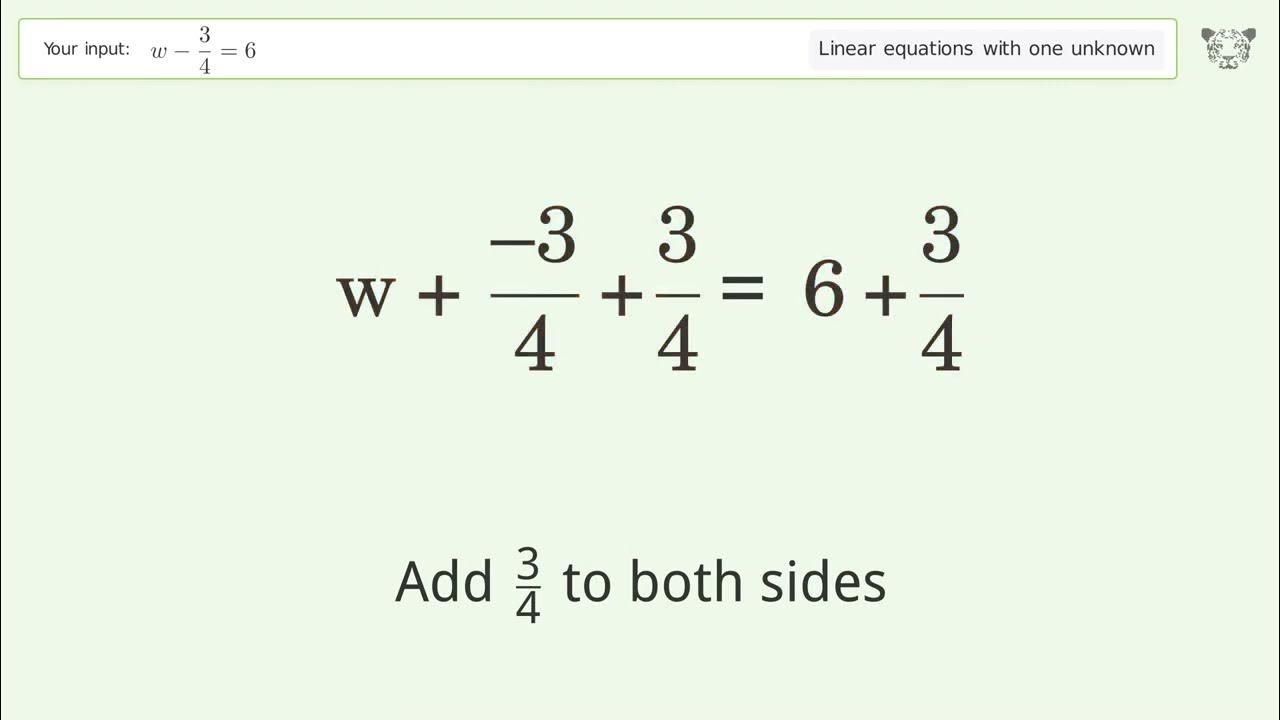 linear-equation-with-one-unknown-solve-w-3-4-6-step-by-step-solution