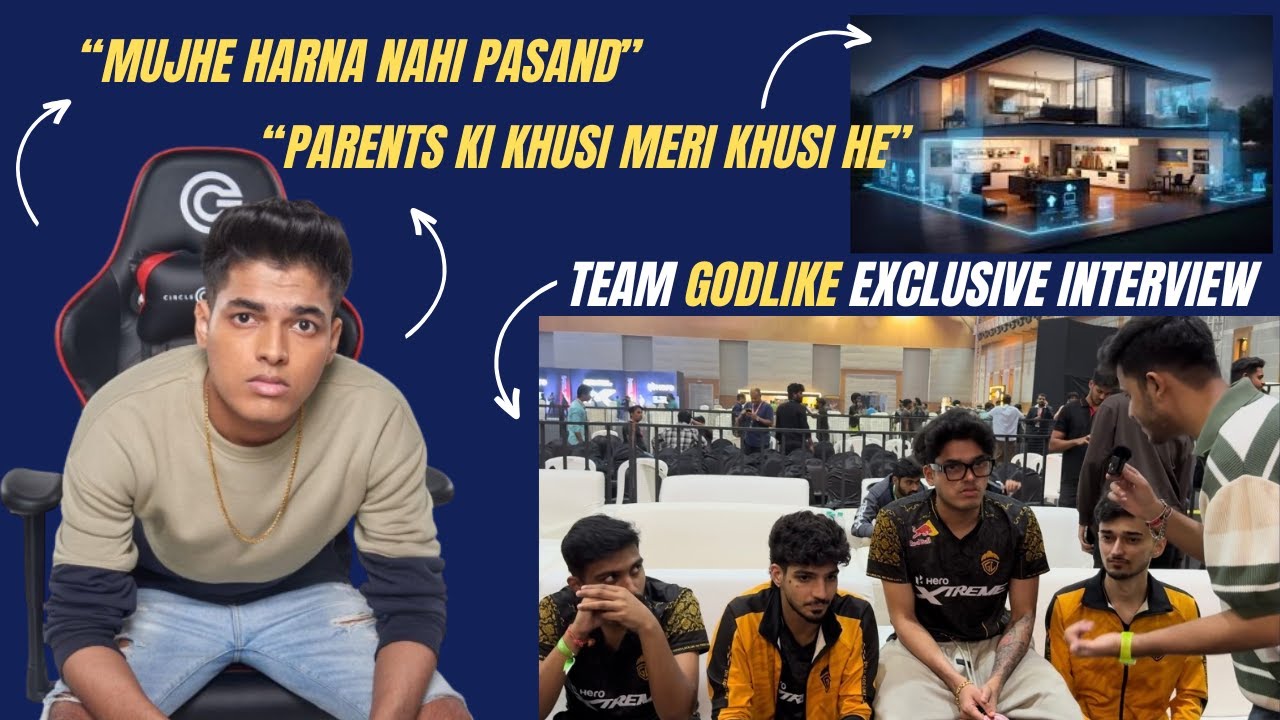 Jonathan & Team GodLike Fun Interview | 3rd Position in BMPS | Johny ...