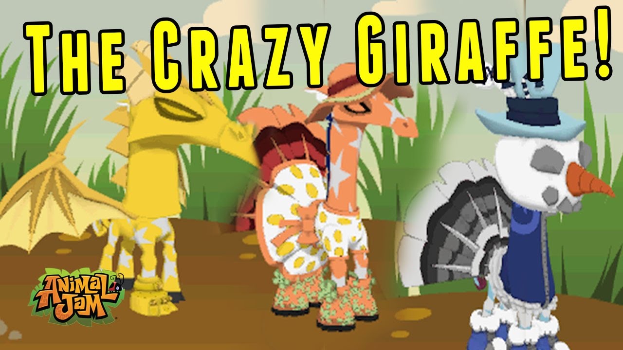 Animal Jam - The Crazy Giraffe - YouTube