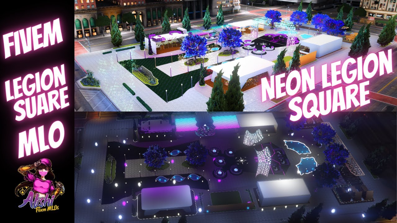 Fivem Neon Legion Square Mlo - MLO/YMAP Beautiful Interior - YouTube
