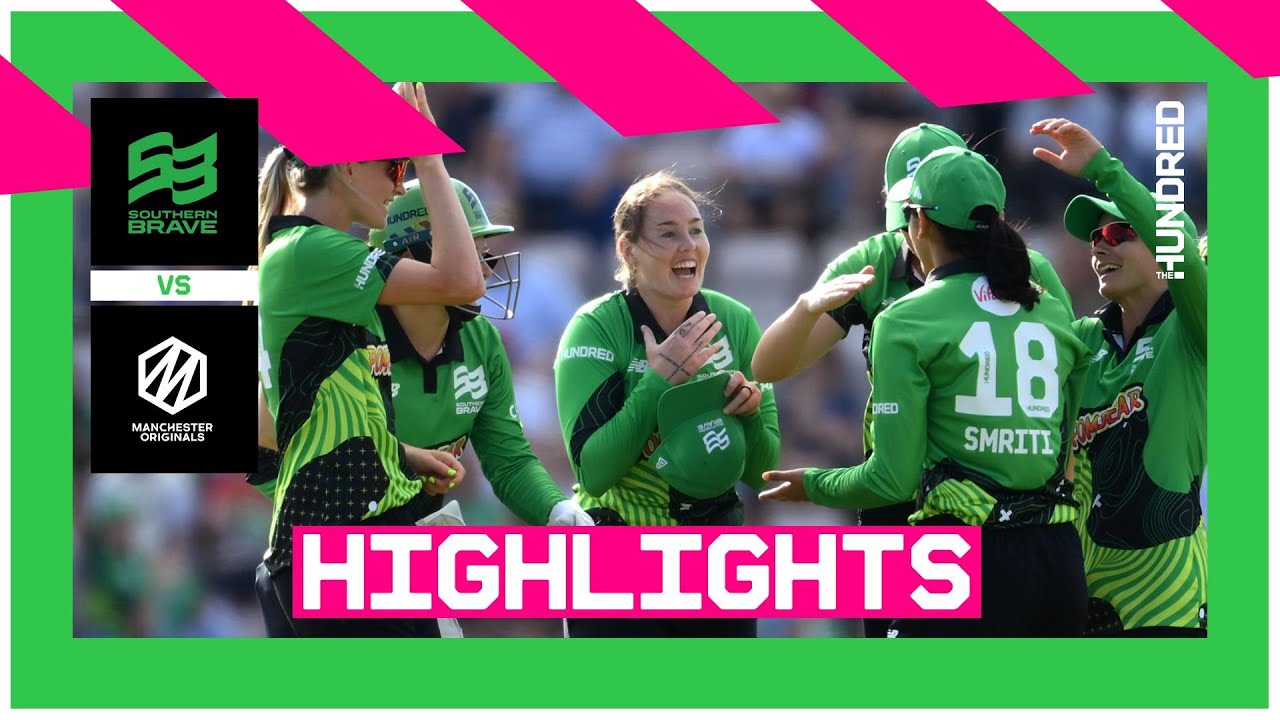 Brilliant Brave finish! | Southern Brave vs Manchester Originals ...