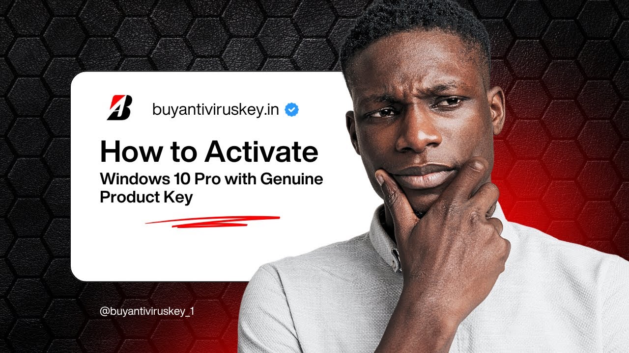 How to Activate Windows 10 Pro with a Genuine Product Key | 2025 Easy ...