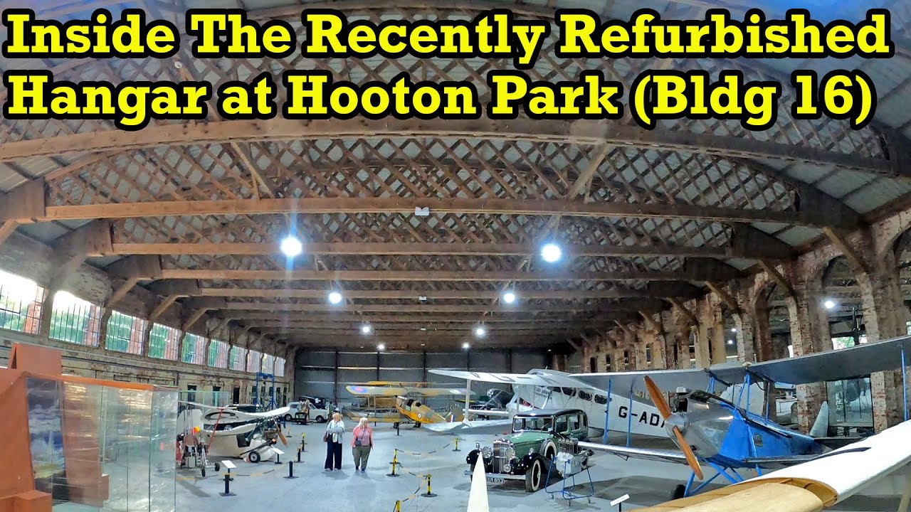 Inside the Newly Renovated Hooton Park Hangar: Building 16 Tour - YouTube