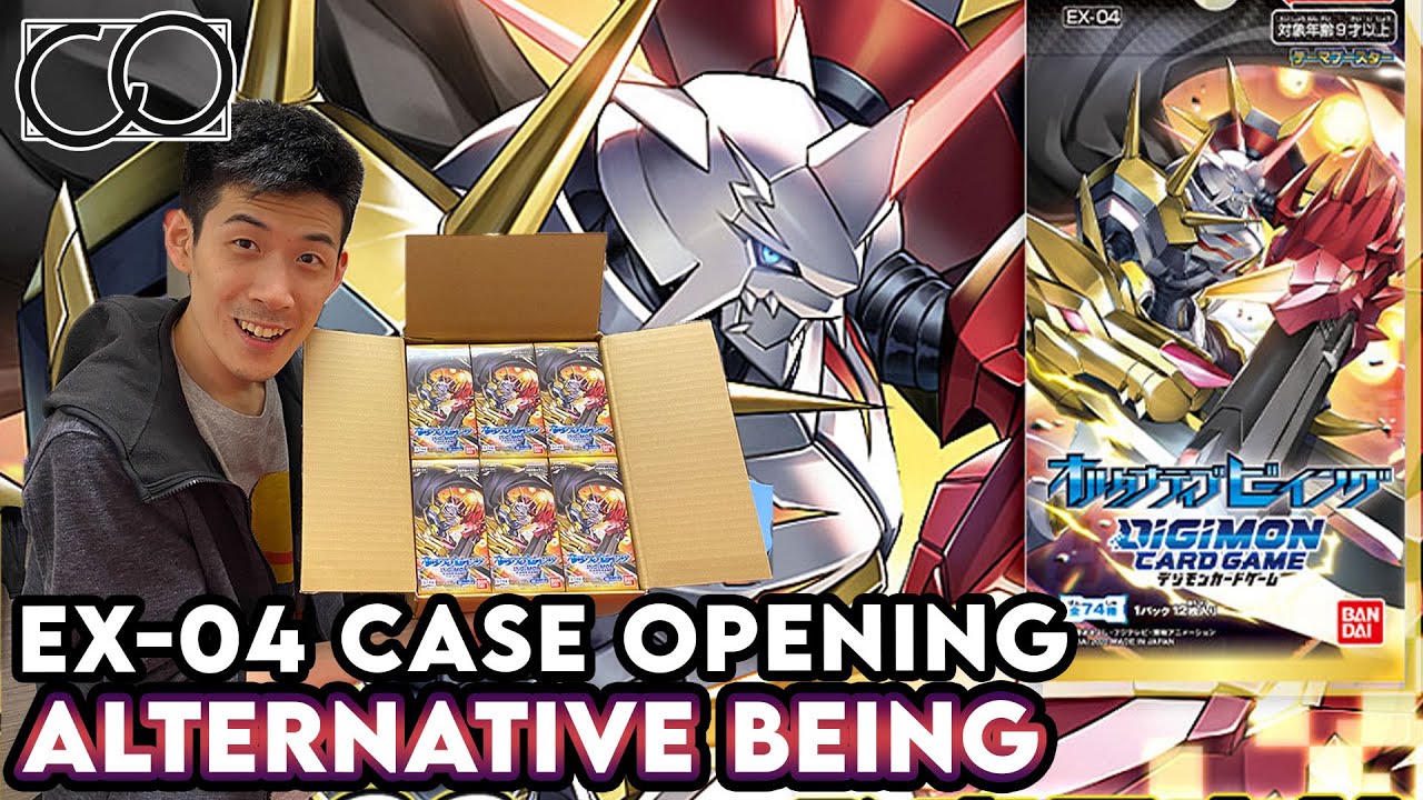 EX-04 Alternative Being Case Opening! (Digimon Card Game) - YouTube