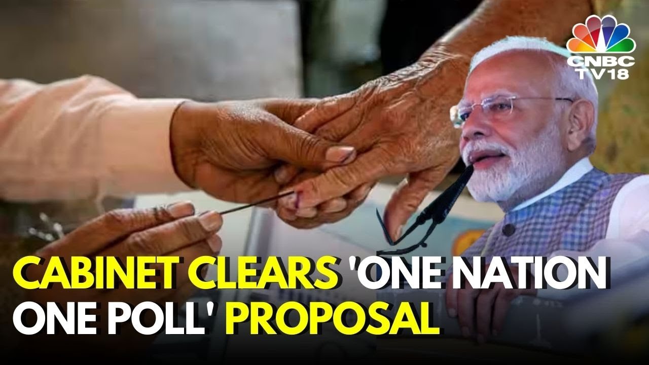 BREAKING: Union Cabinet Clears 'One Nation One Election' Proposal | PM ...