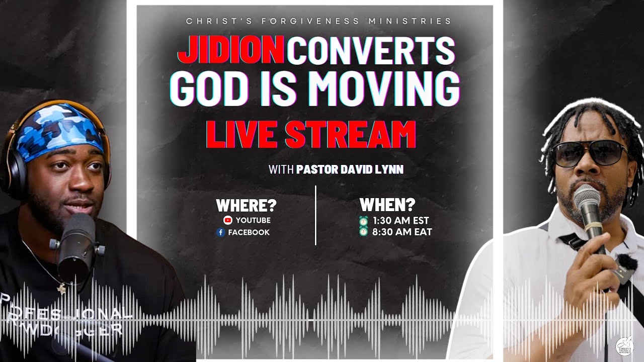JiDion Converts - God Is Moving | Pastor David Lynn - YouTube