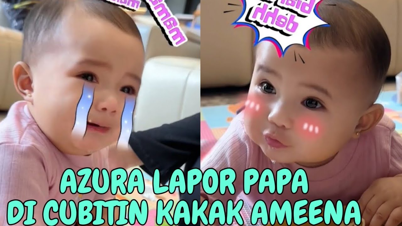 AZURA NANGIS LAPOR PAPA KAKAK AMEENA SUKA JAHIL - YouTube