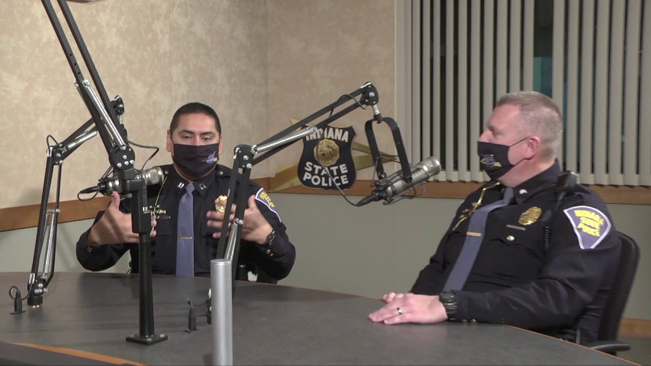 Indiana State Police 2.14.2021 Road Show - New PIO in Pendleton - YouTube
