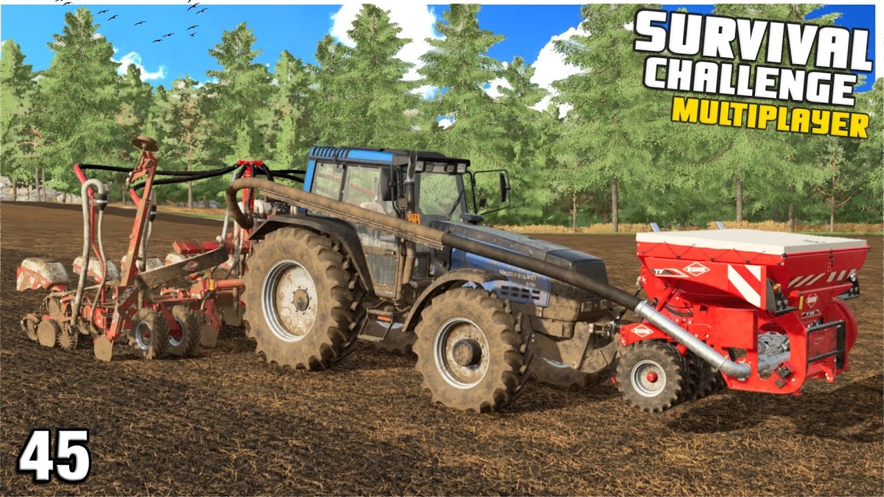 A PRODUCTIVE DAY ON THE LAND AND FIELD EXTENSION Survival Challenge ...