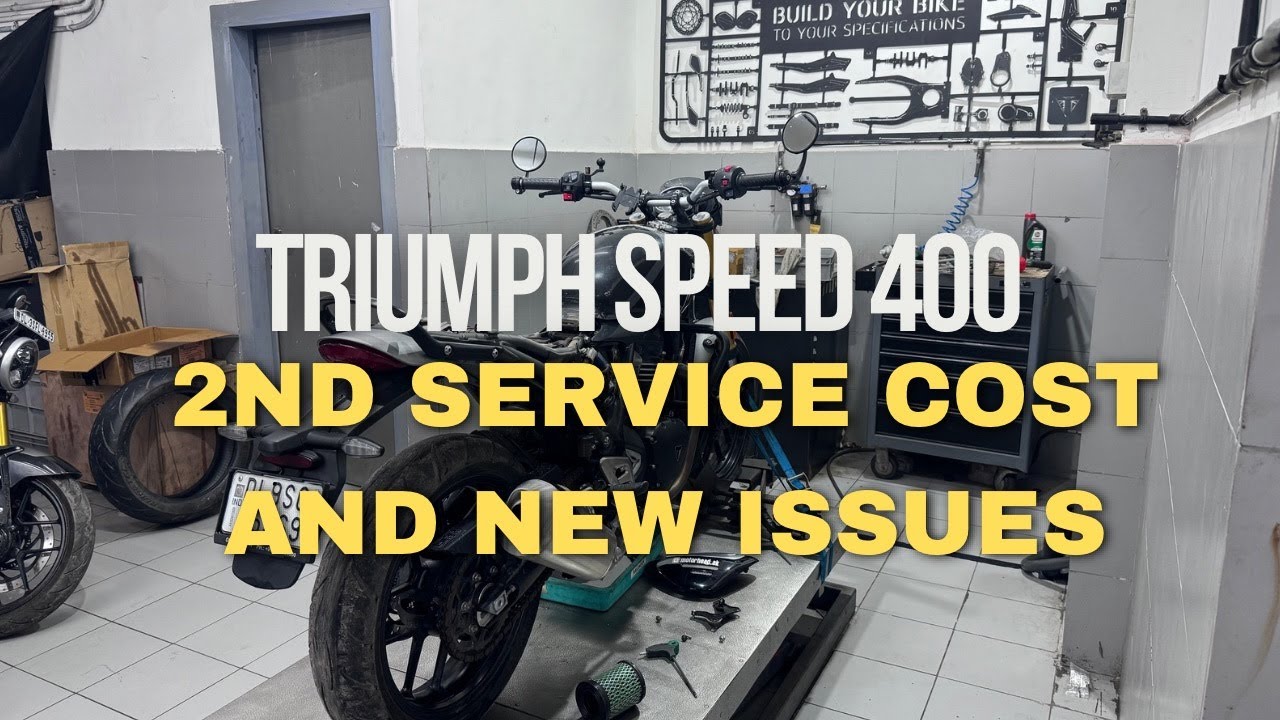 Triumph Speed 400 issues before second service | Triumph speed 400 ...