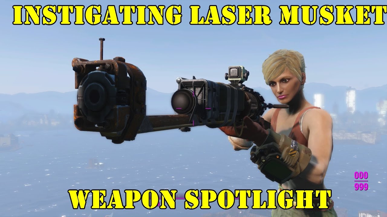 Fallout 4: Weapon Spotlights: Instigating Laser Musket - YouTube