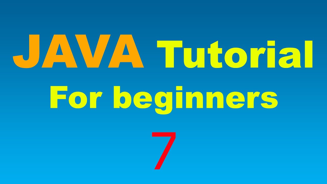 Java Tutorial For Beginners 7 If And Else Conditional Statements 6210