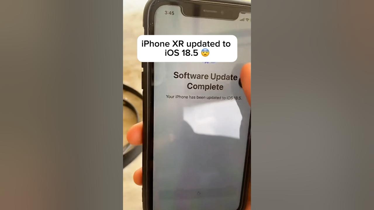 Ios 185 On The Iphone Xr 😱 Iphone Mexinspire Youtube