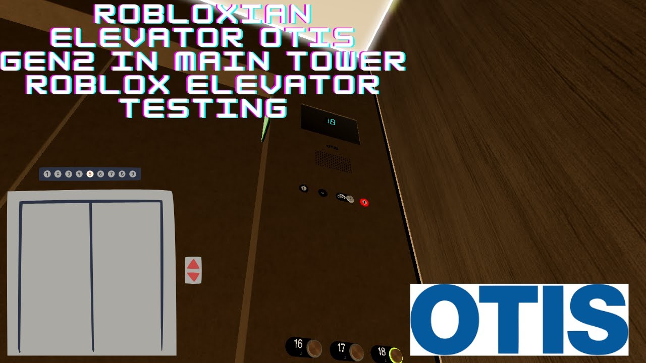 robloxian elevator OTIS in elevator test main tower roblox malaysia ...