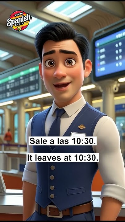 Buying a Train Ticket in Spanish! 🚆🗣️ (Easy Travel Phrases) - YouTube