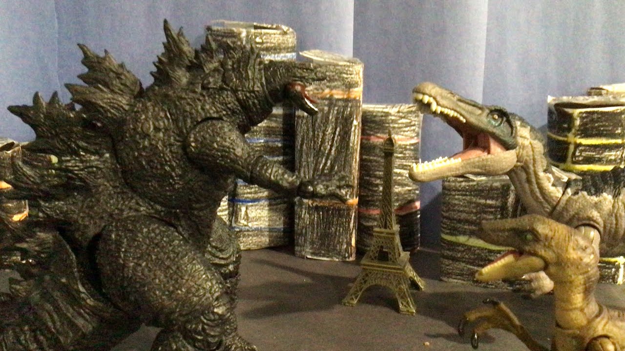Godzilla vs giant dinosaurs| epic battle| - YouTube