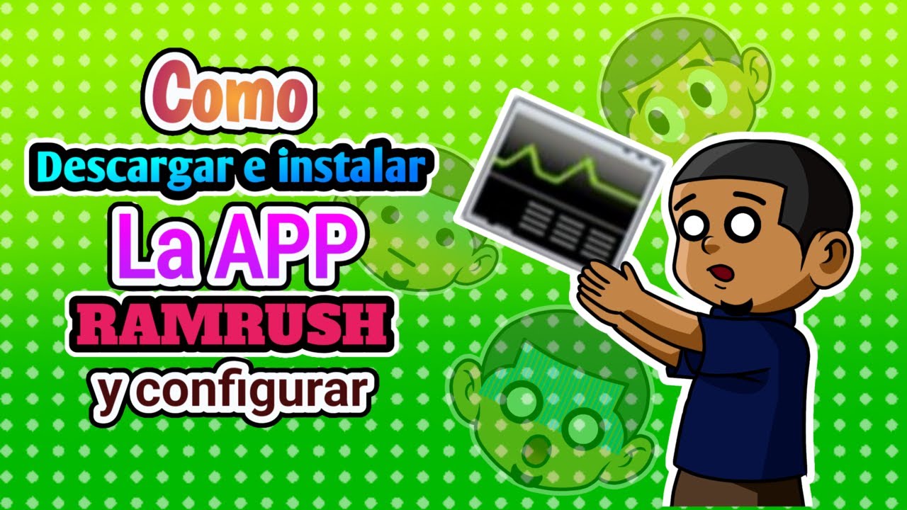 como descargar e instalar la app RAMrush y configurar - YouTube