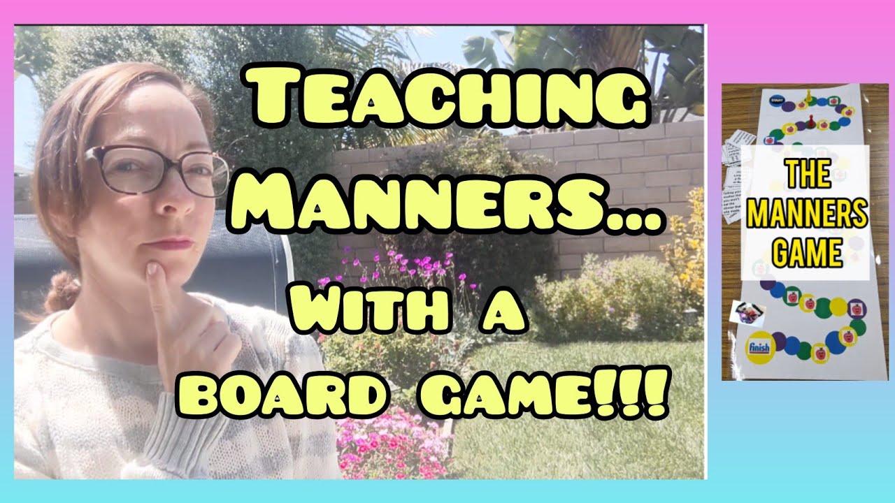 The Manners Game for students working on Social Skills - YouTube