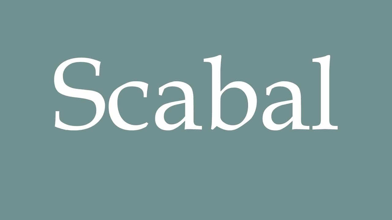How to Pronounce ''Scabal'' Correctly in French - YouTube
