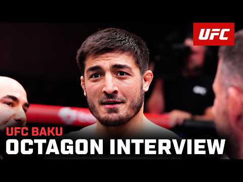 7 SECOND KO | Abdul-Rakhman Yakhyaev Octagon Interview | UFC Baku