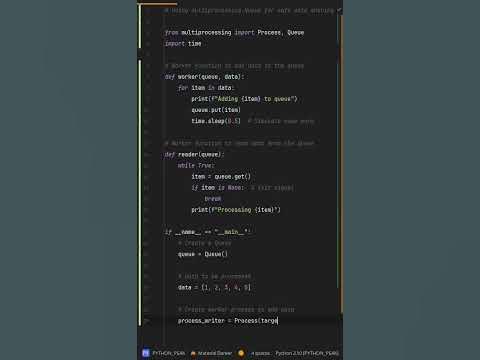 What’s the trick to use multiprocessing.Queue? Unlock Safe Data #sharing with multiprocessing ...