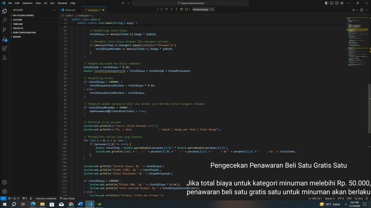 Tugas 1 Pemrograman Berbasis desktop - YouTube