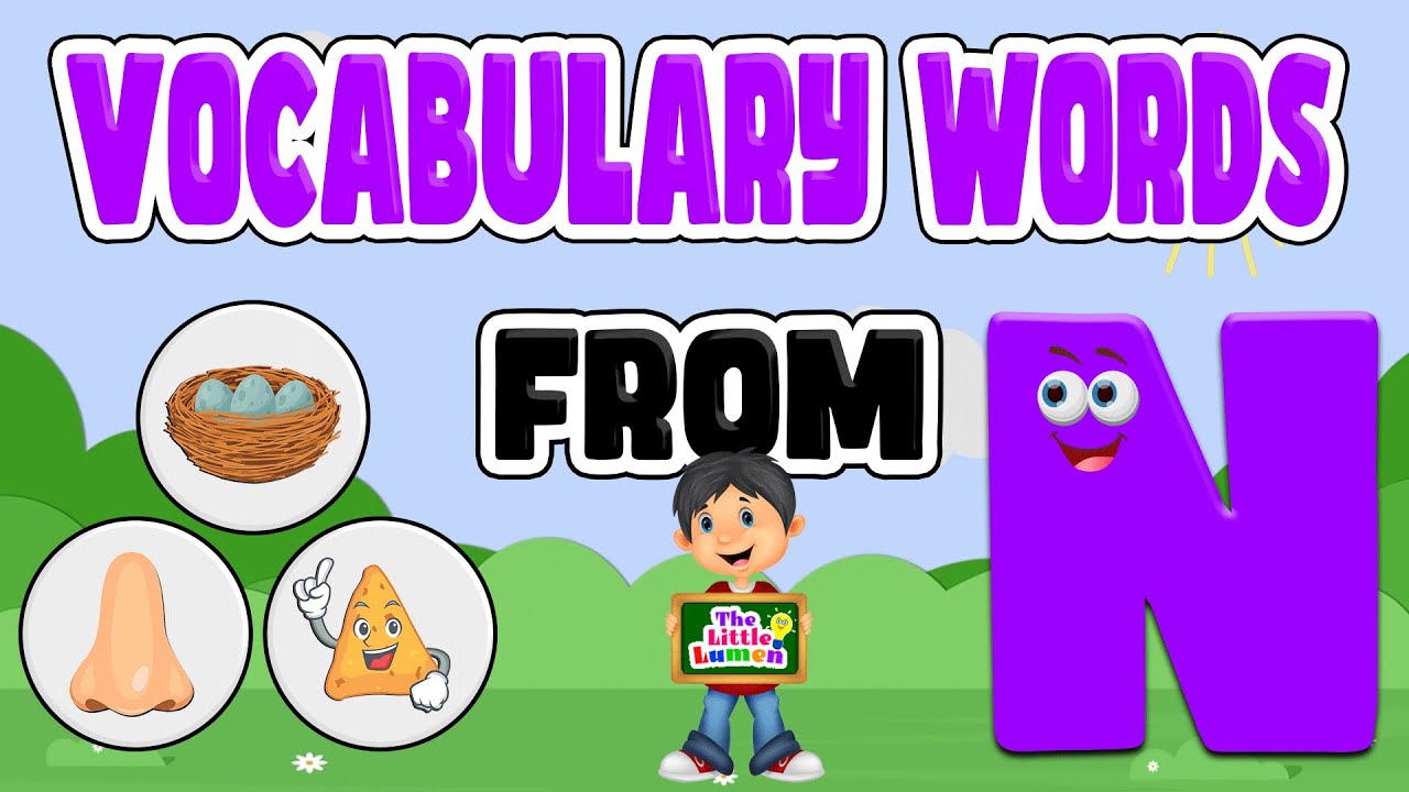 20 Words From N | Words That Start With Letter N | Kids Vocabulary ...