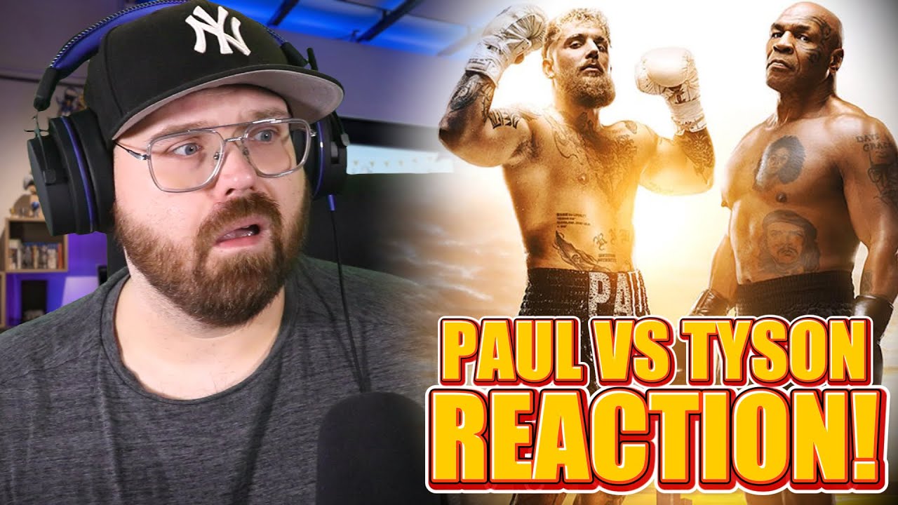 Jake Paul vs Mike Tyson - REACTION! - YouTube